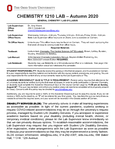 CHEM 1210 - OSU - General Chemistry I - Studocu