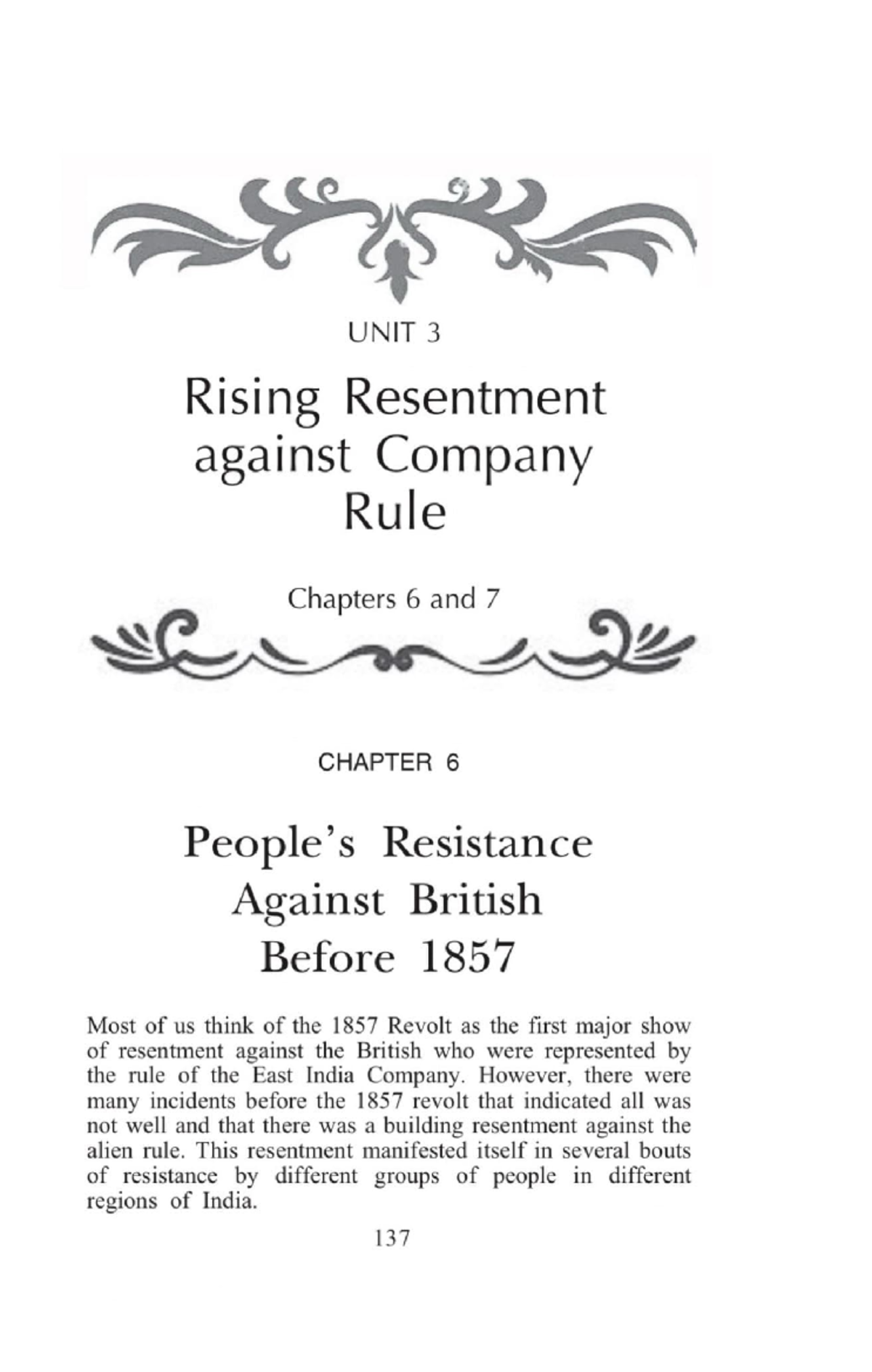 UNIT 3 Resistance Against British Rule: Peasant & Tribal Revolts - Studocu
