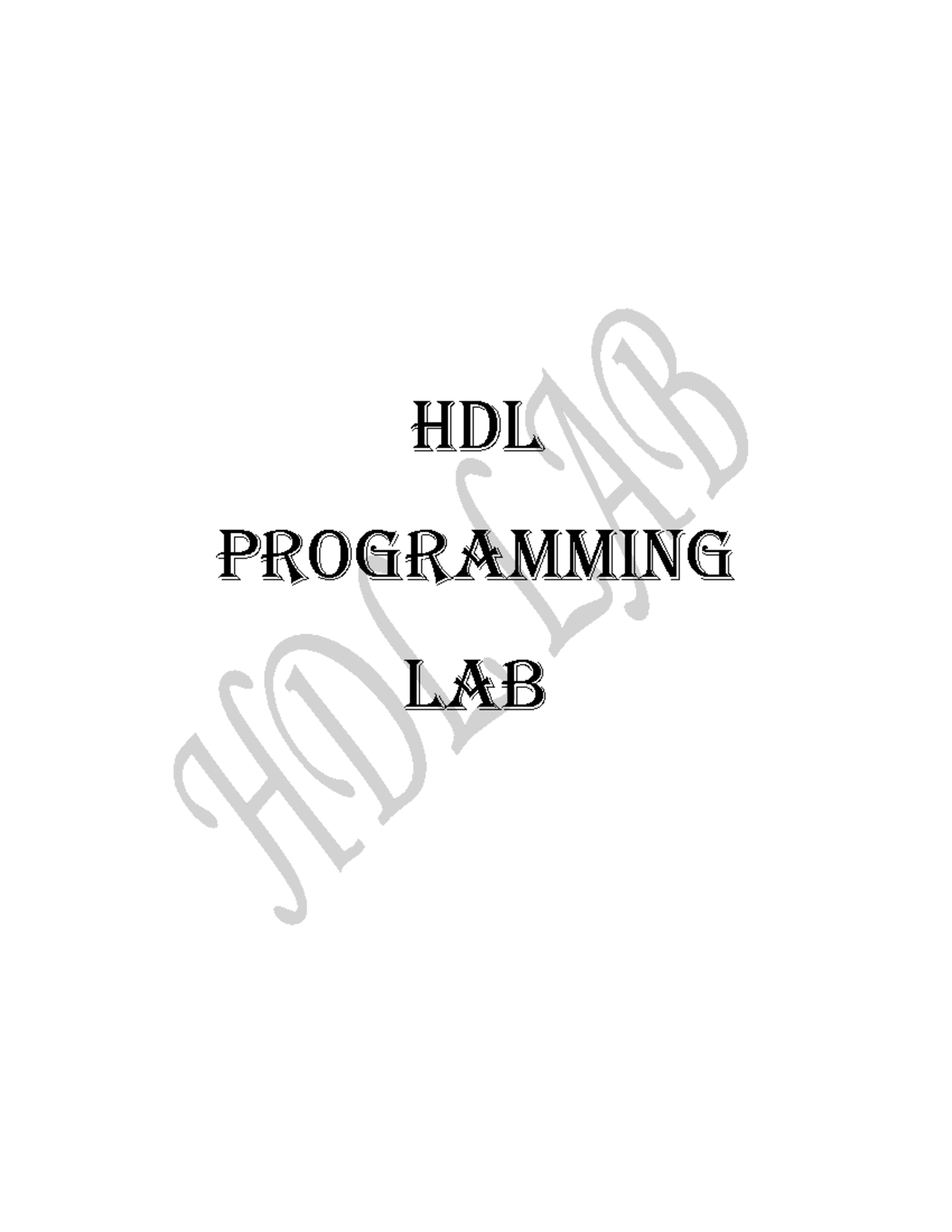VHDL Lab: HDL Programming for 16X1 Multiplexer & 74X 4-Bit ALU - Studocu