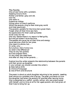 Practice Material IGCSE Language and Literature - Significant ...