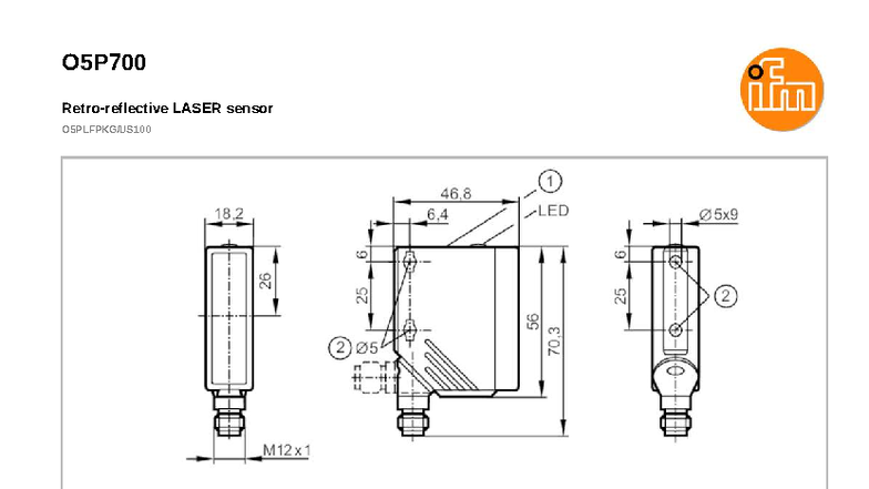 O5P700 Laser Sensor Programming Guide and Specifications - Studocu