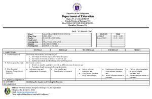 Activity Design Campus Journalism - Republic of the Philippines ...
