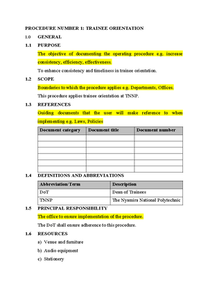 Front Office Notes-rifkins original notes - Mr. Jackson .M Kimathi, B ...