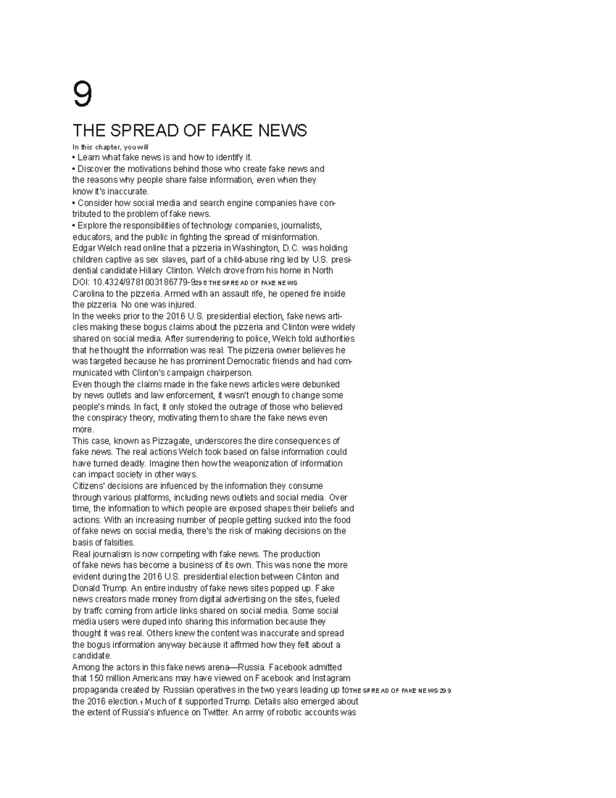 Media Literacy Education: Understanding Fake News and Its Impact - Studocu