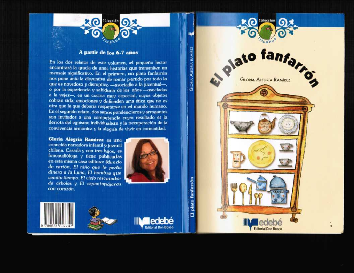 El plato fanfarrón - Libro infantil para 2° básico - Studocu