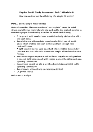 physics - Grade: 10 - Secondary School - Studocu