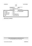 Intelligent System Engineering - CS259 - UiTM - Studocu