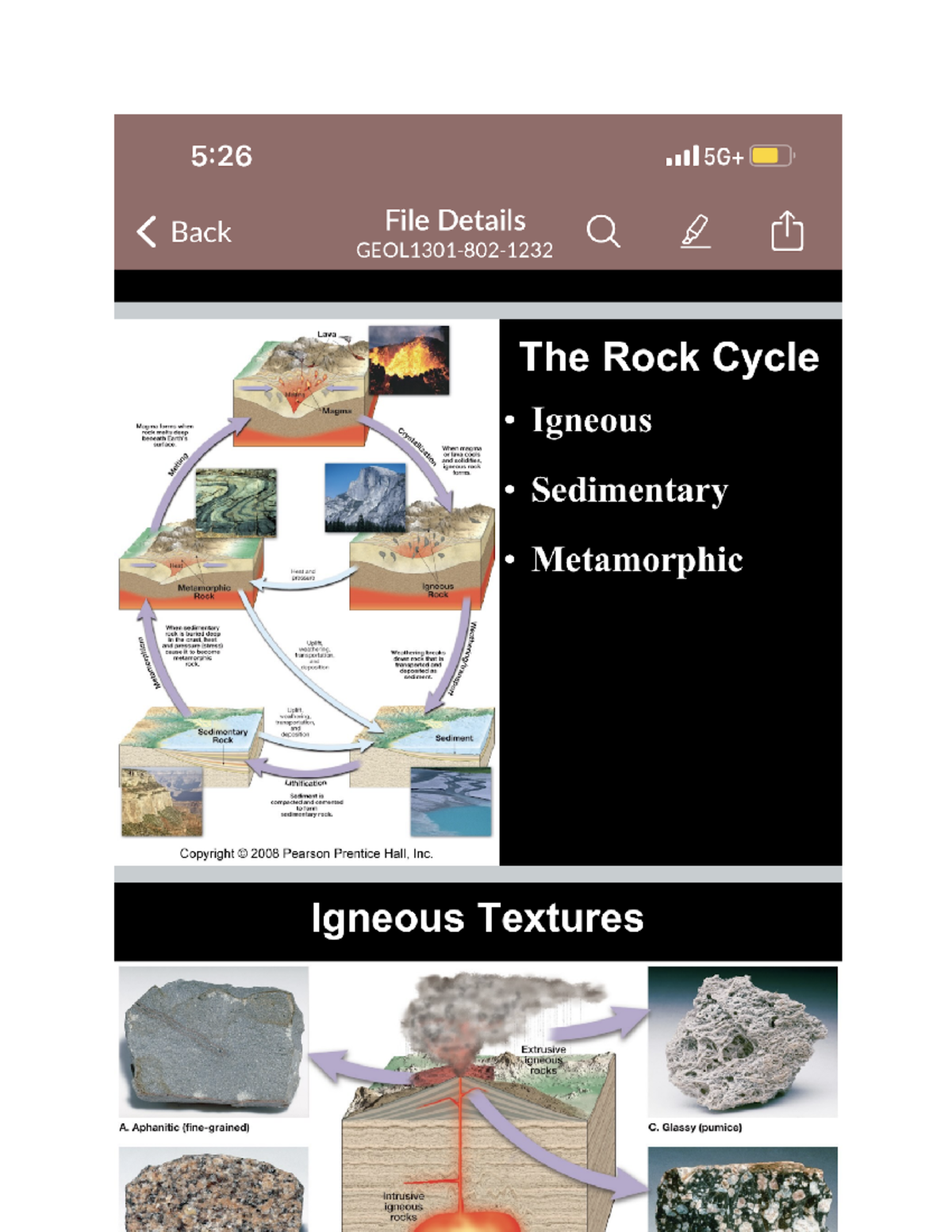 Geology Review Notes for April 30 Exam - Studocu