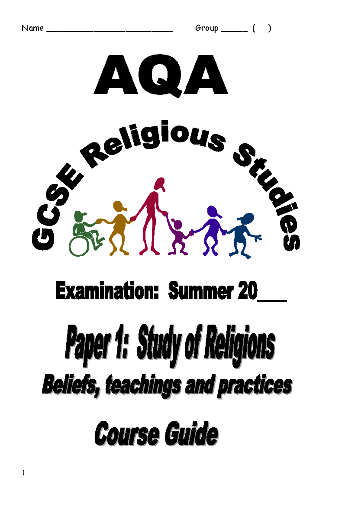 RS GCSE Paper 1 Revision Guide: Christian Beliefs & Teachings - Studocu