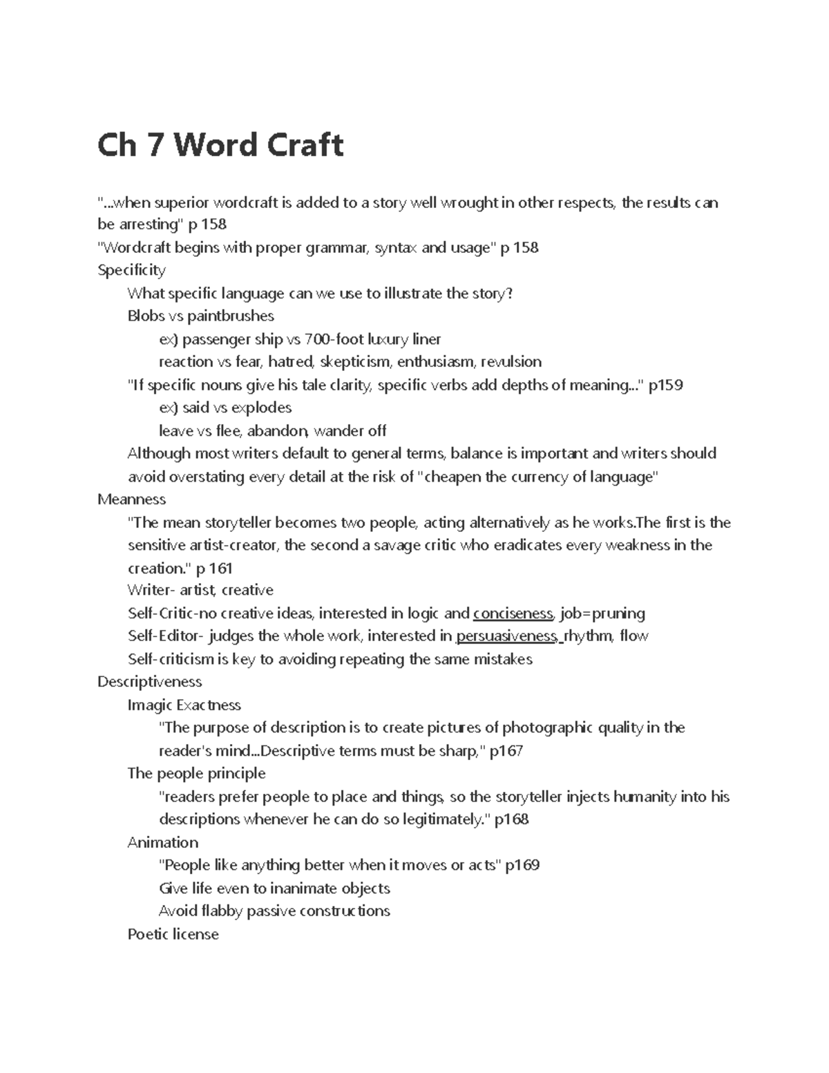 The Art and Craft of Feature Writing: Chapter 7 Notes - Studocu