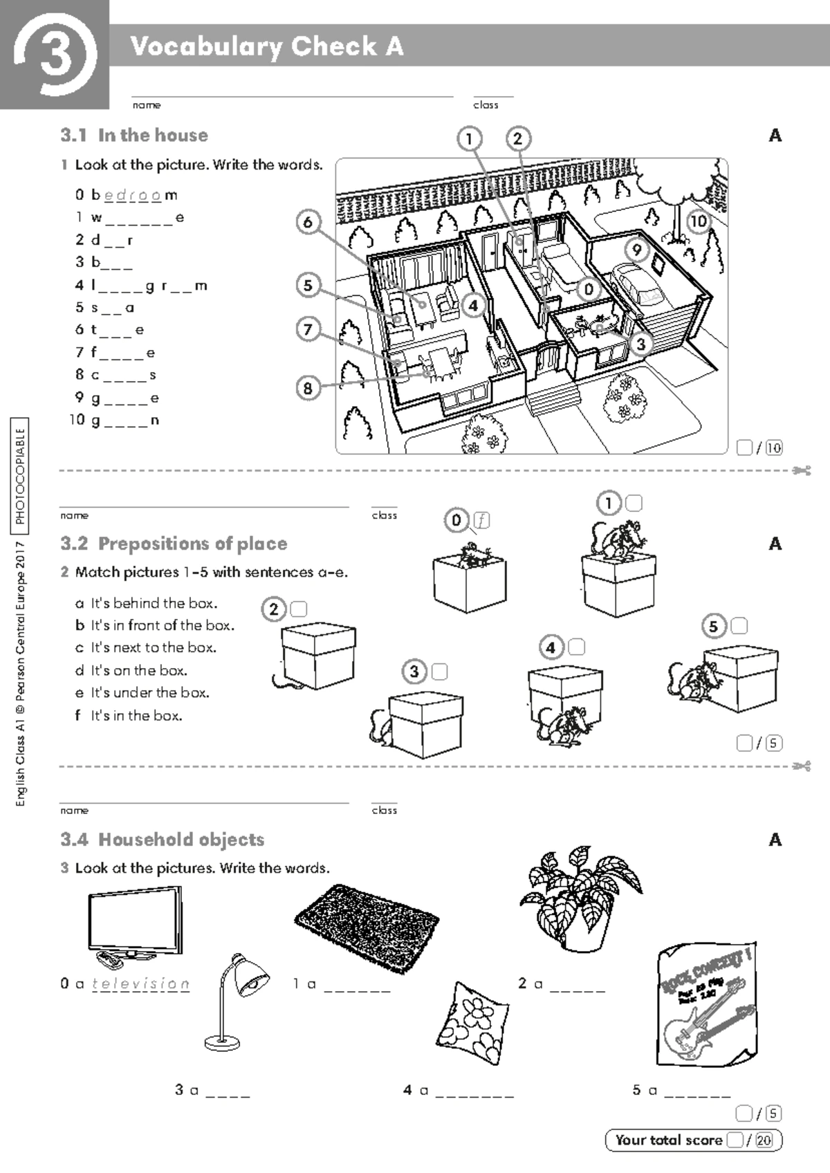 Intermediate B1 Unit Test 7: Grammar & Vocabulary - Life Vision - Studocu