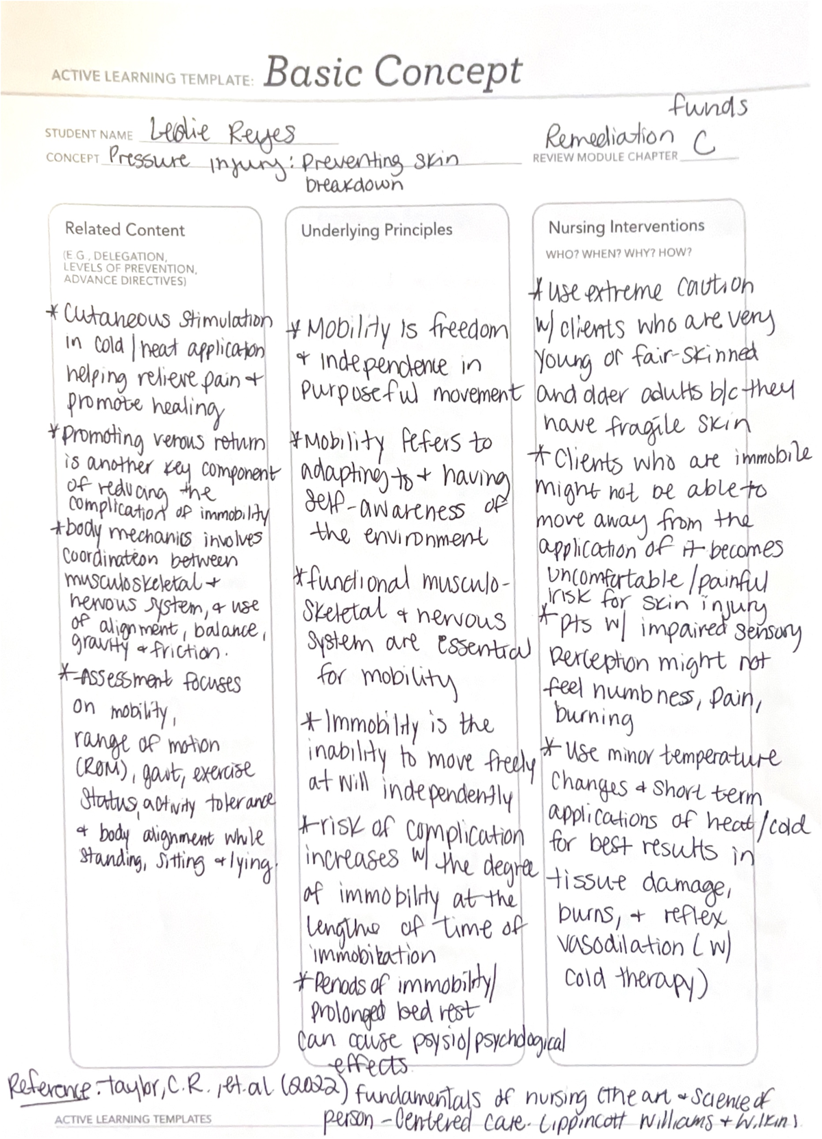ALT Basic Concept: Preventing Pressure Injuries and Skin Breakdown ...