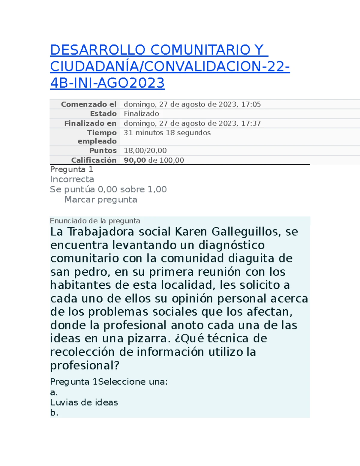 ME 1 - MATERIAL DE ESTUDIO SEMANA 1 - DESARROLLO COMUNITARIO Y CIUDADANIA UNIDAD Nº I CONCEPTOS ...
