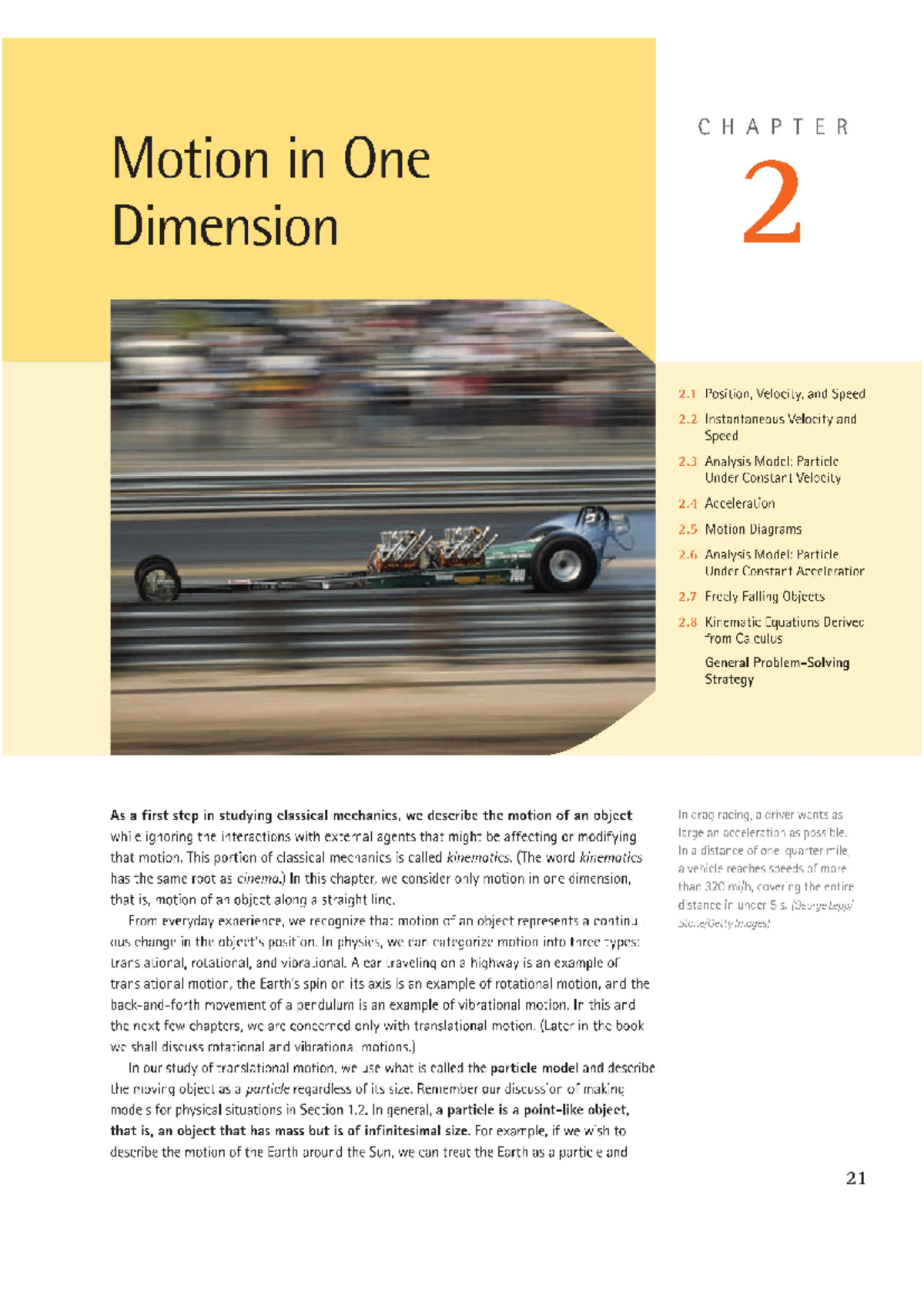 Chapter 2 - Physics 1 - Studocu