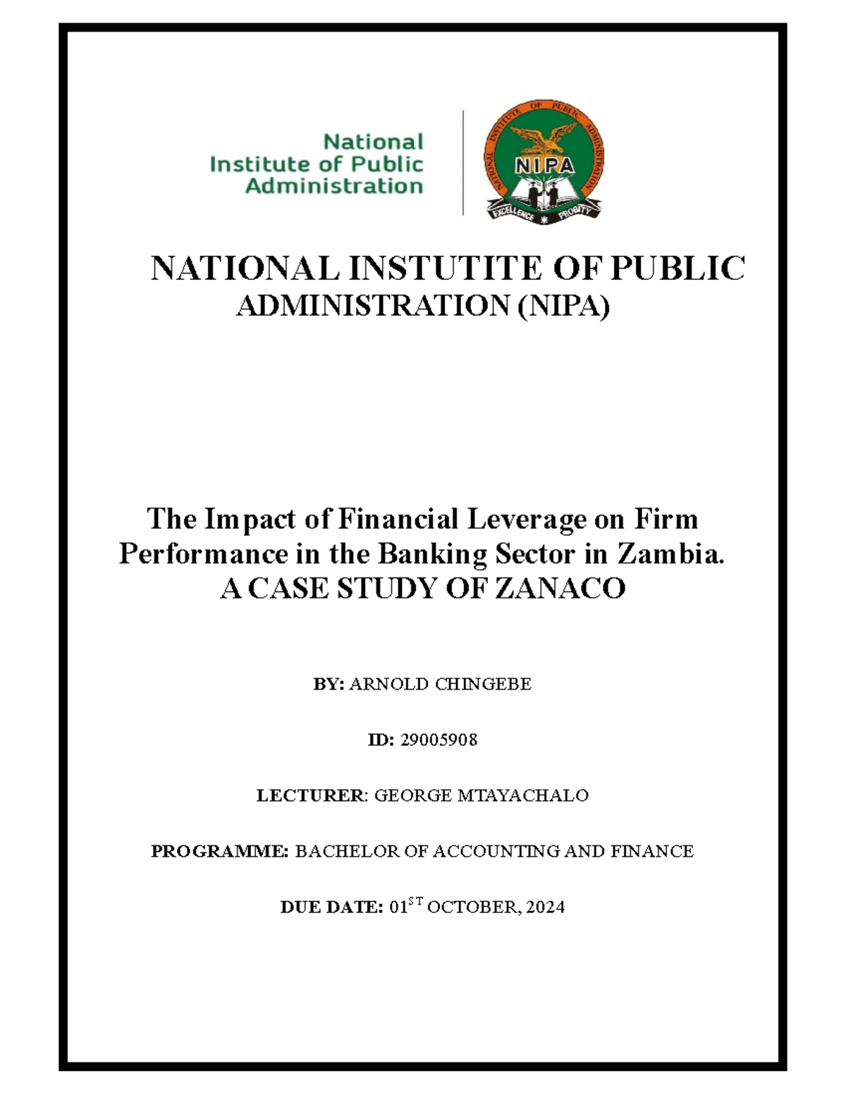Economics Research Proposal Format Research Proposal