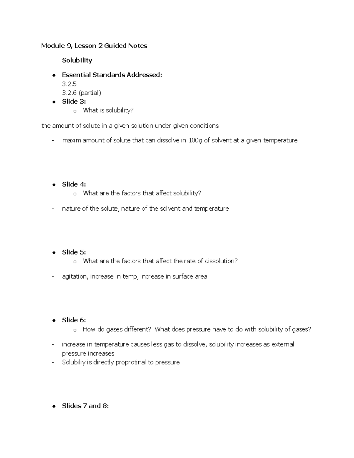 Copy of Module Nine Lesson Two Guided Notes - Module 9, Lesson 2 Guided ...