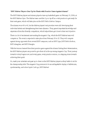 Sections of a Campus Paper: Structure and Content Overview - Studocu