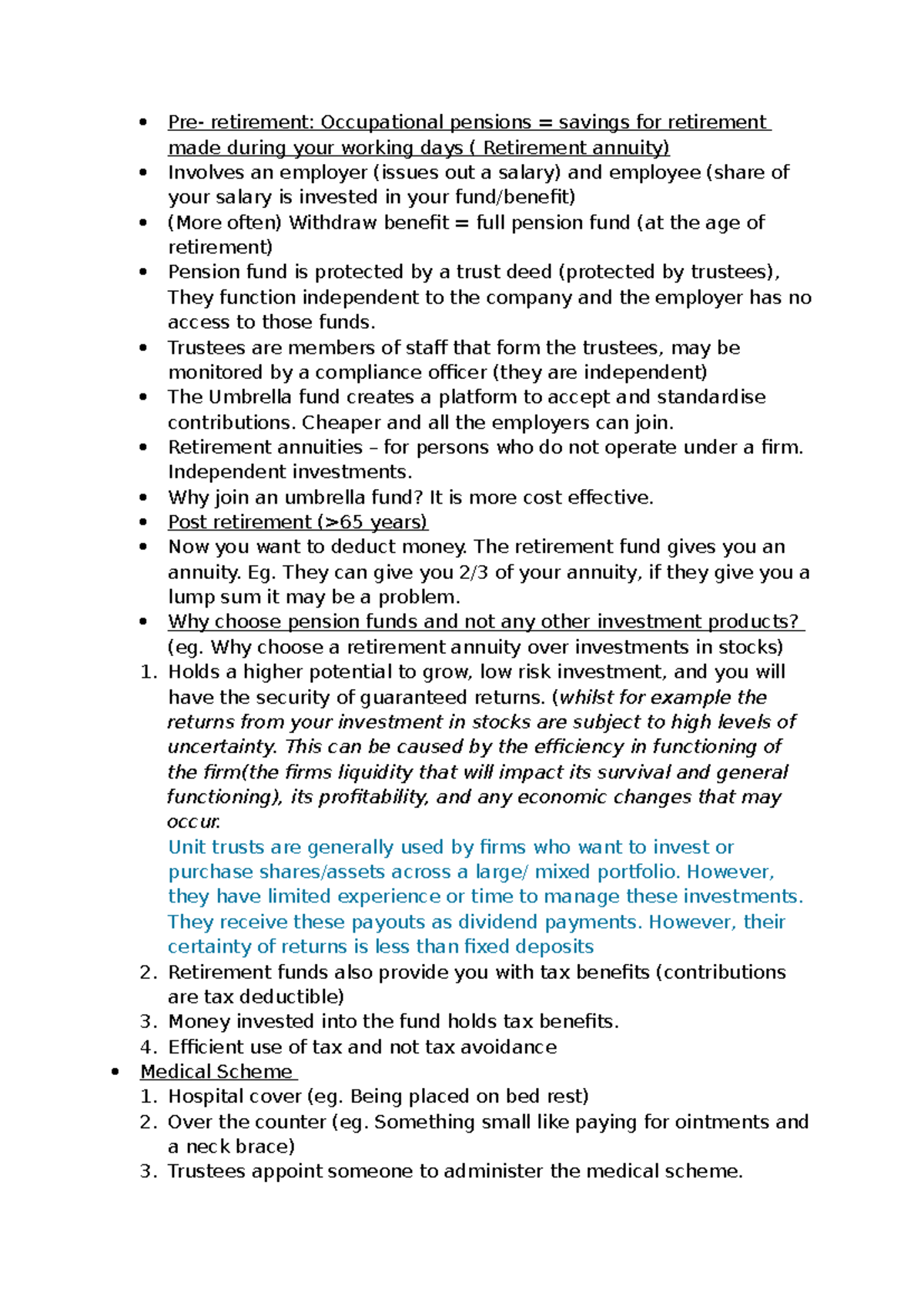 IAS POST Lecture Quiz - Actuarial Past Paper Materials Overview - Studocu