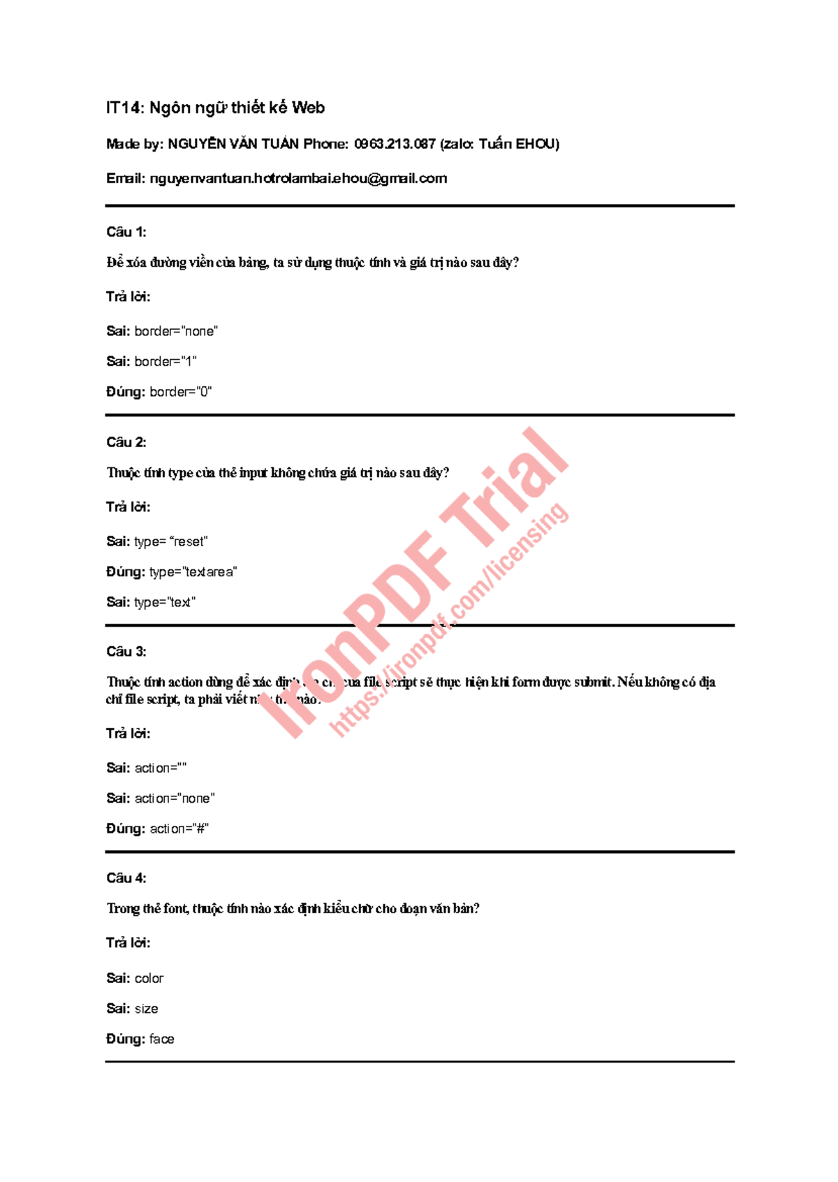 It14 compress Part1 - huong dan it14 - IT14: Ngôn ngữ thiết kế Web Made ...