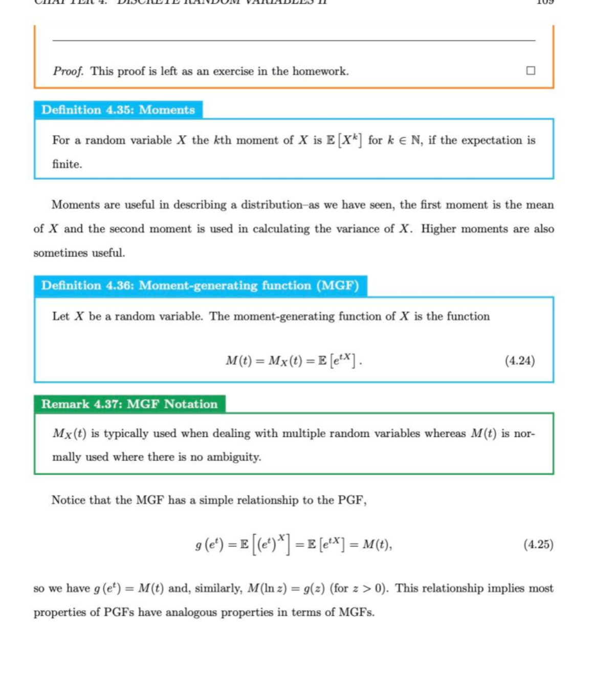 Final Exam Study Guide for Course CODE 123: Moments and MGF - Studocu