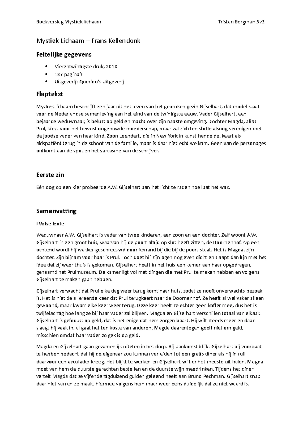 Boekverslag Moordspel: Samenvatting en Vragen (NED123) - Studeersnel