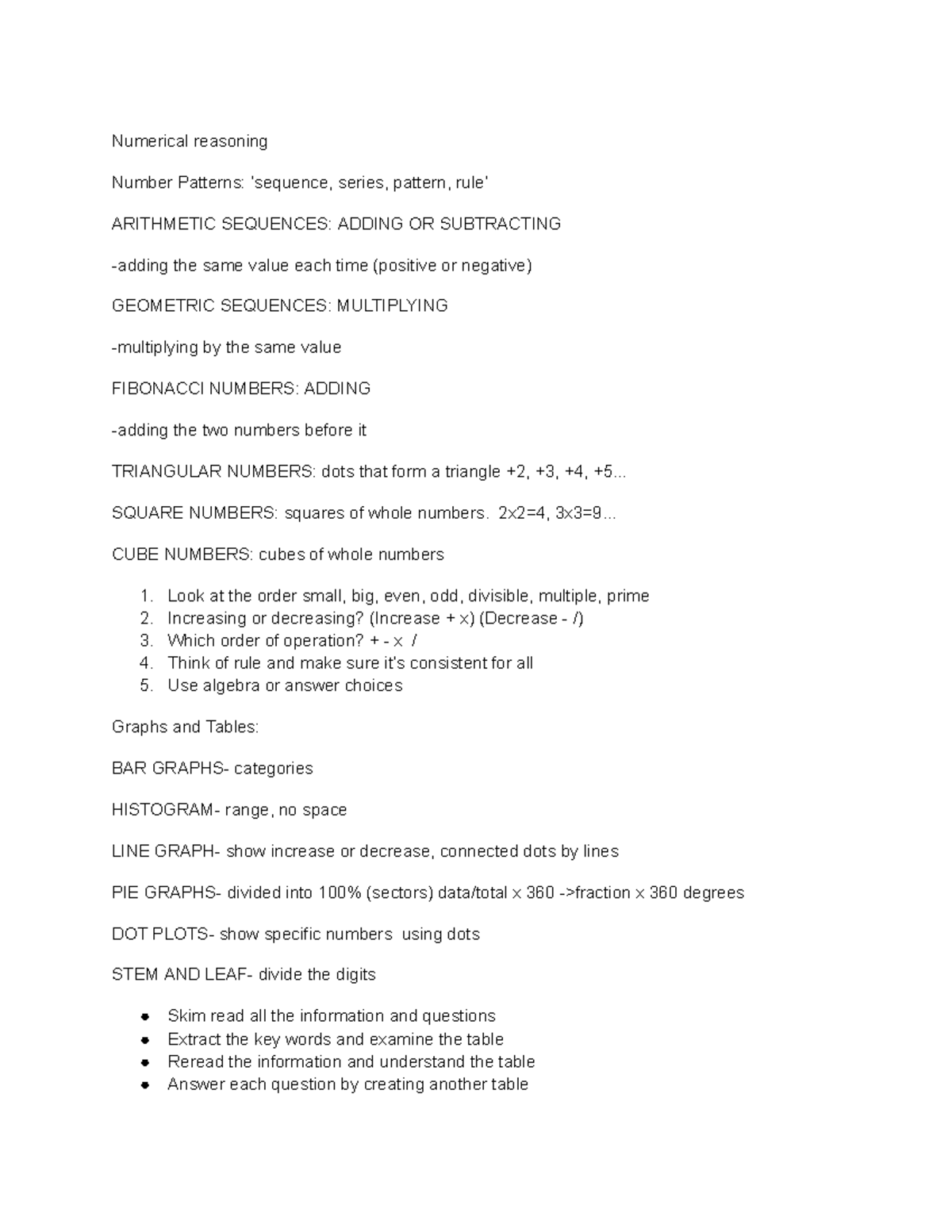 Selective School Prep: Numerical Reasoning & Number Patterns Guide ...