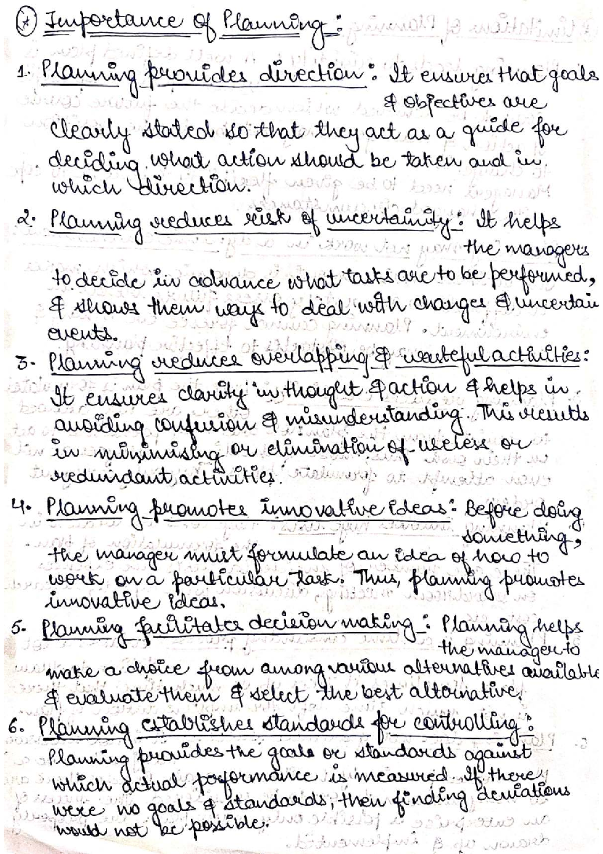 Planning Notes: Importance, Limitations & Types (2005-2025) - Studocu