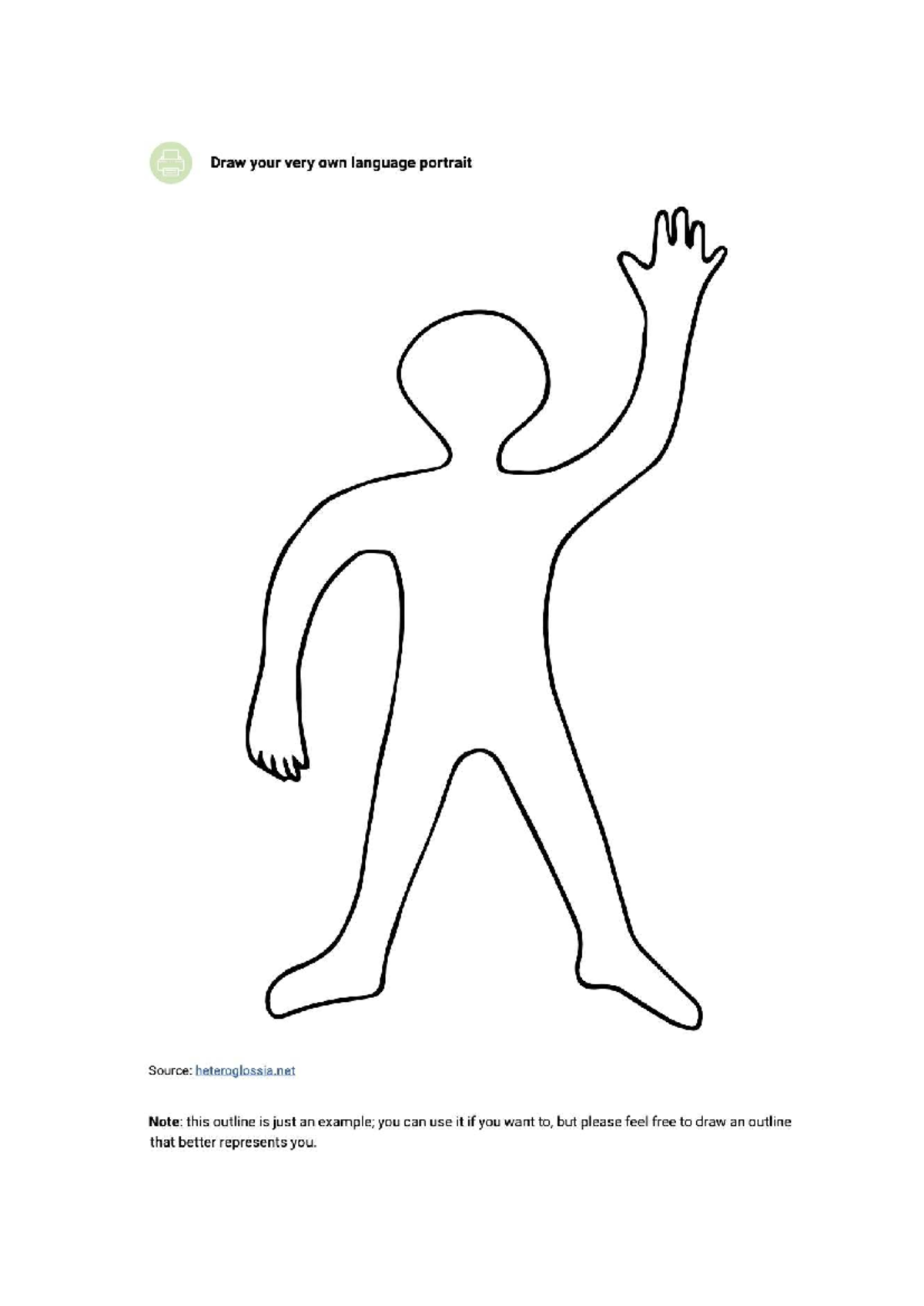 Language portrait - thrh - ENGADV - Draw your very own language ...