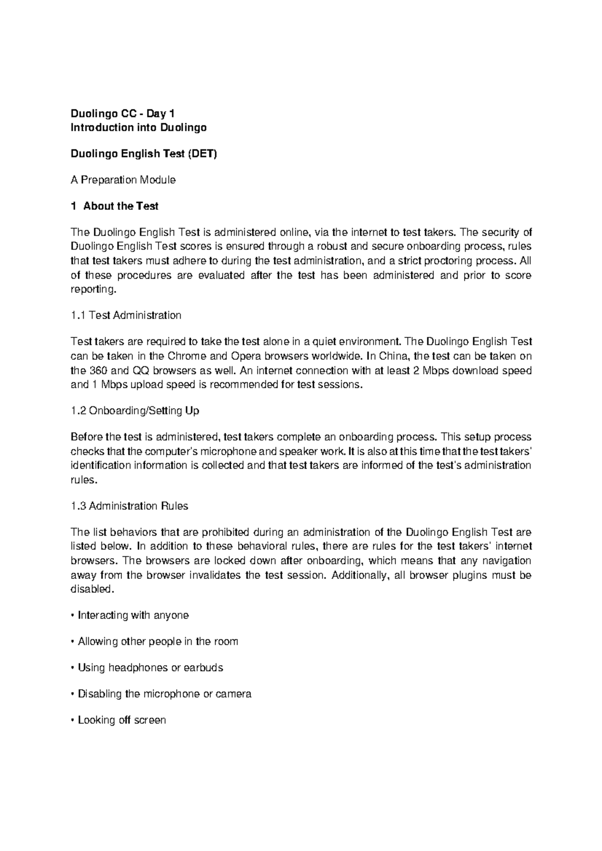 Duolingo CC std book - notes - Duolingo CC - Day 1 Introduction into ...