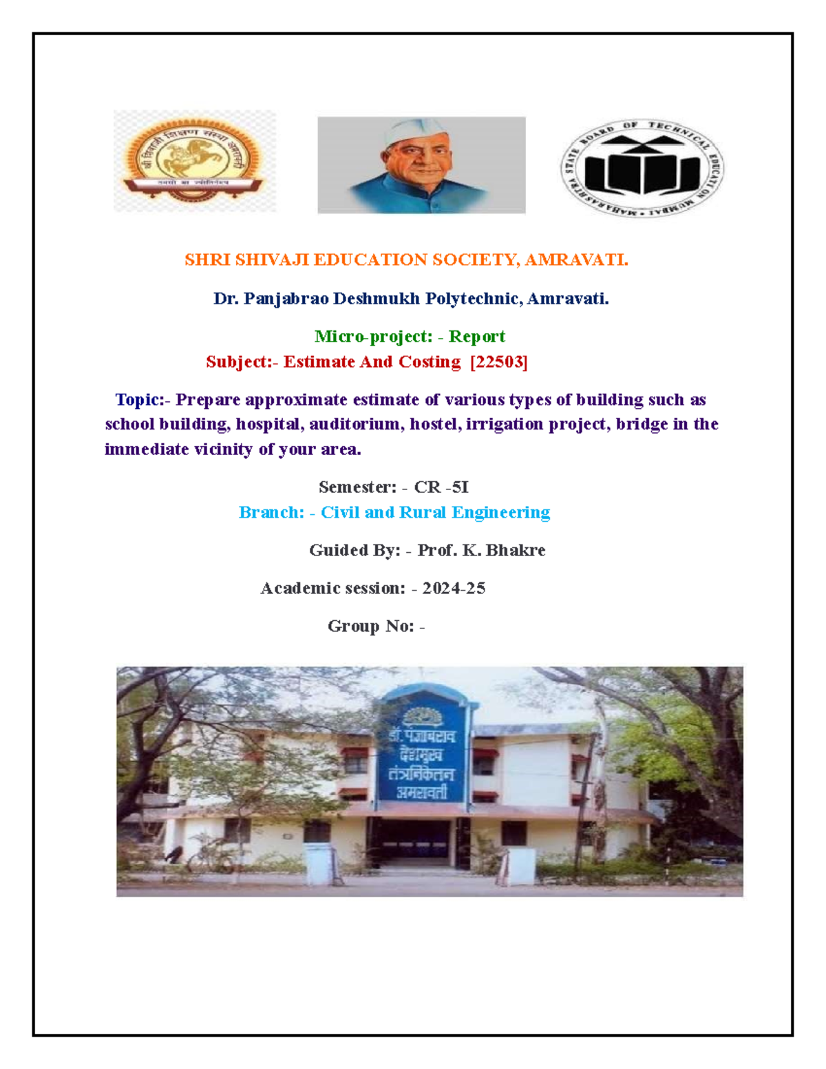 EAC Report 5th Sem.pdf 1 - SHRI SHIVAJI EDUCATION SOCIETY, AMRAVATI. Dr ...