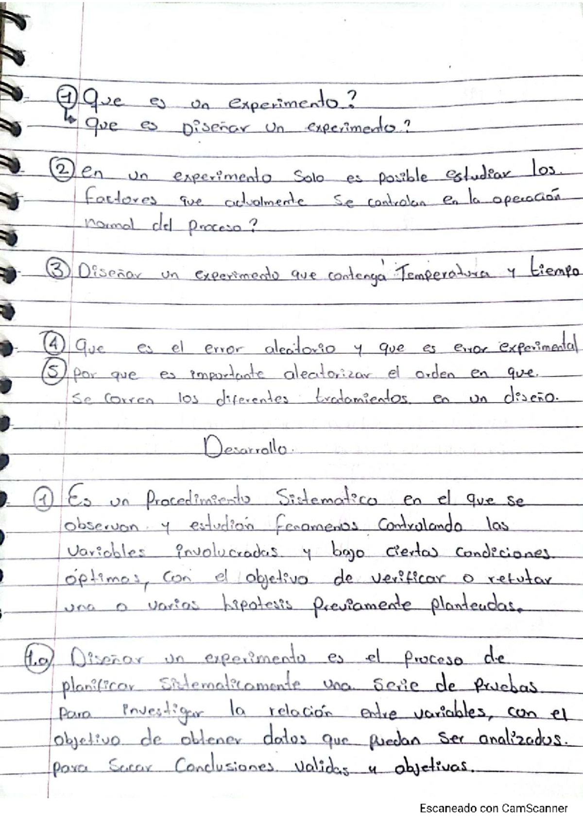 Diseño de Experimentos: Factores, Errores y Aleatorización - Studeersnel