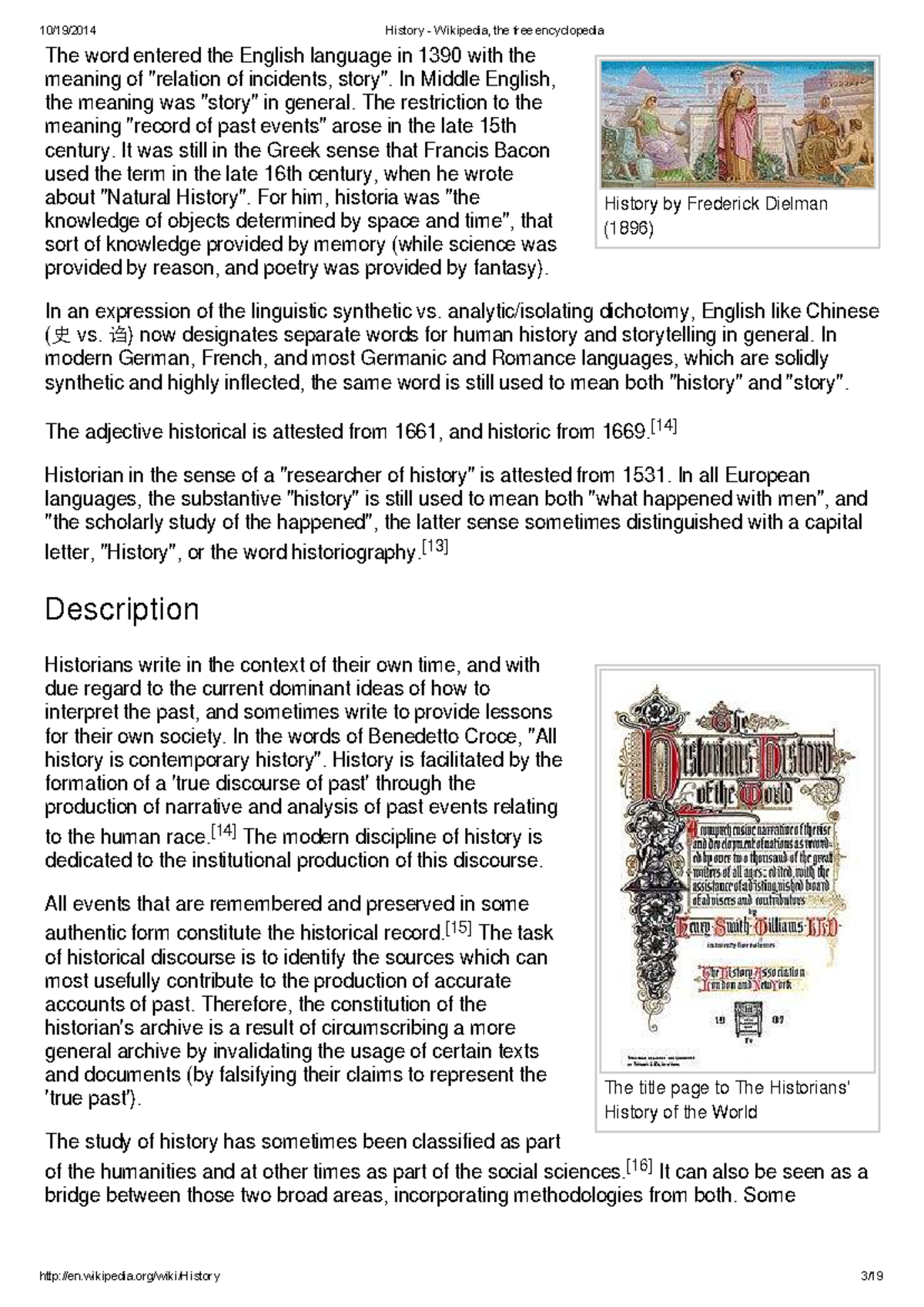 History Overview: Understanding the Evolution of Historical Discourse ...