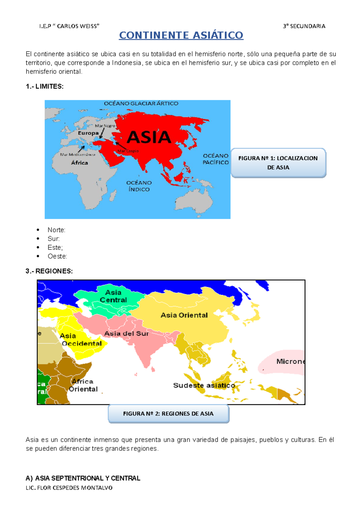 Continente Asiatico - Resumen Anatomia Y Fisiologia I - CONTINENTE ...