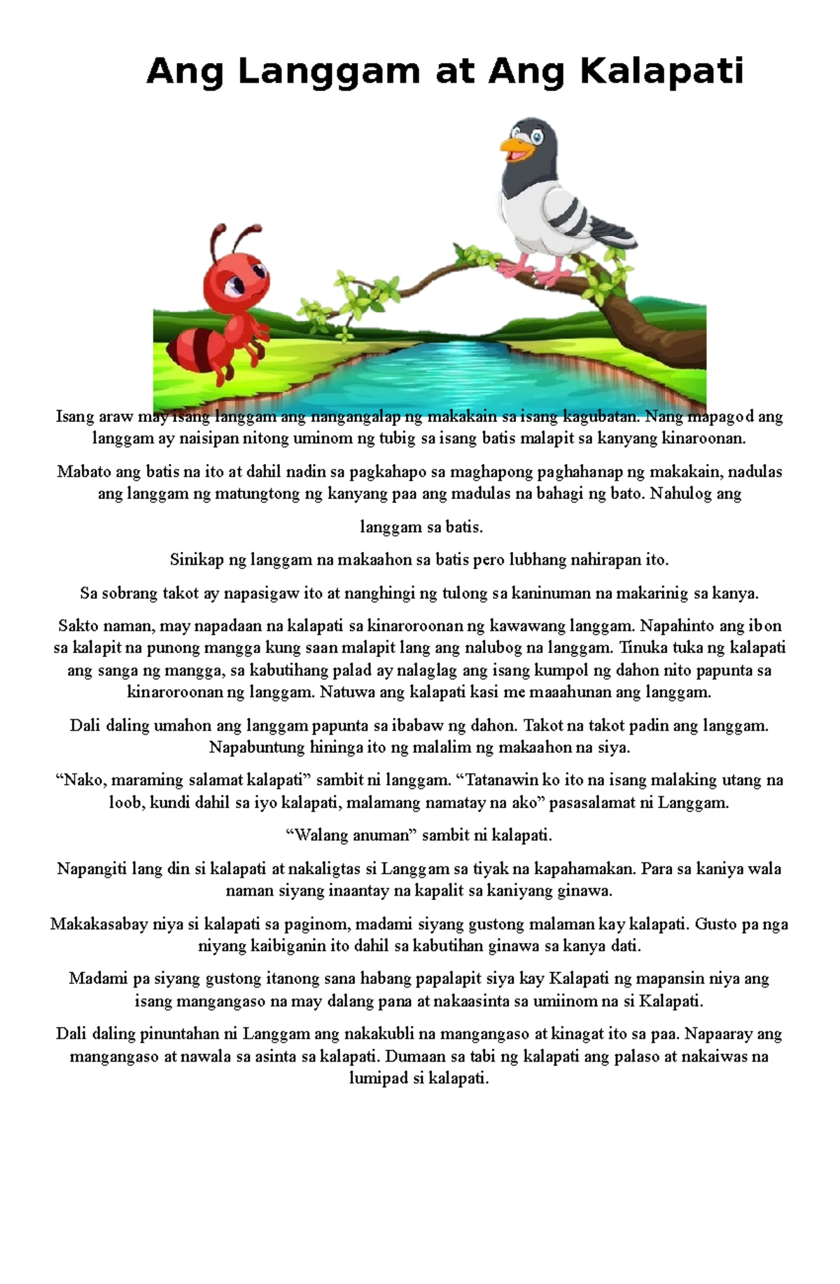 ACR- Buwan NG WIKA-5 Pearl; - Republic of the Philippines Department of ...