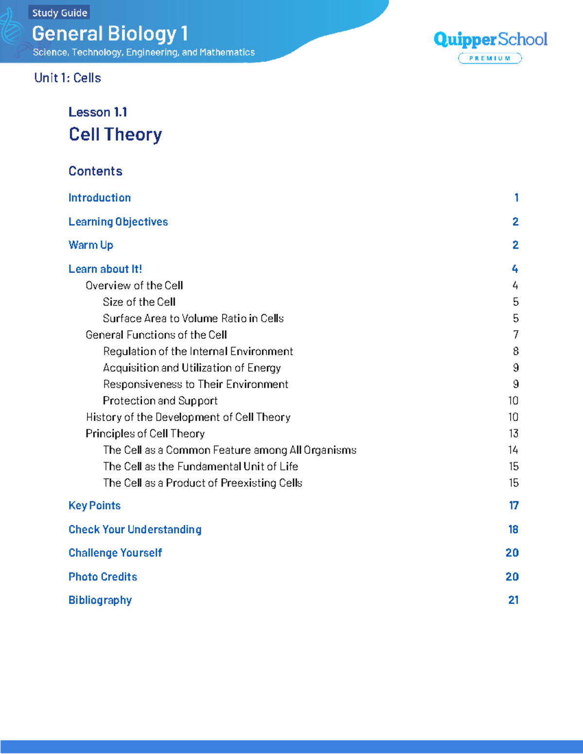 BIO1 11 12 Q1 0101 FD - General Biology - Cell Theory Lesson 1 ...
