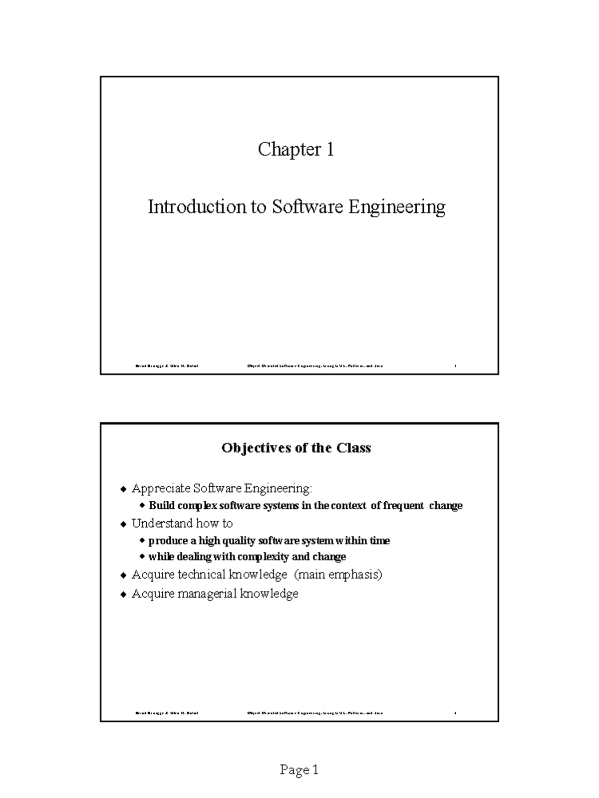 UML in Software Engineering: Analyzing Modeling & Design Patterns - Studocu