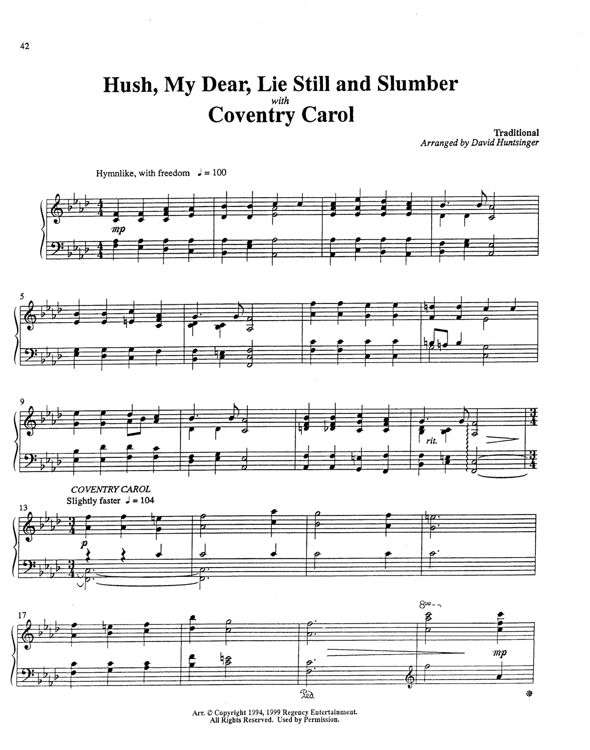 Piano Winterlude Book, Part 3: Arrangements by David Huntsinger - Studocu