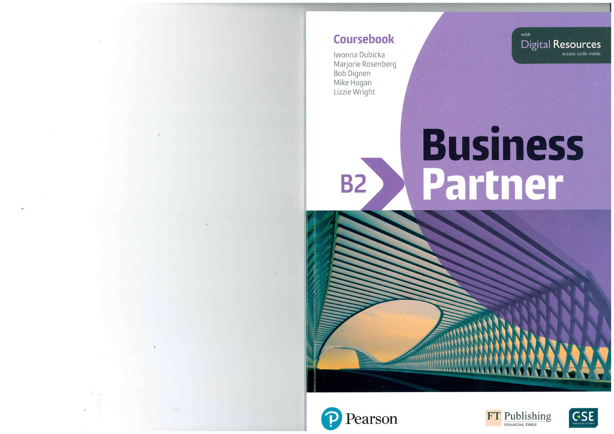 Business B2 Partner: Coursebook Overview and Resources (Final Exam ...