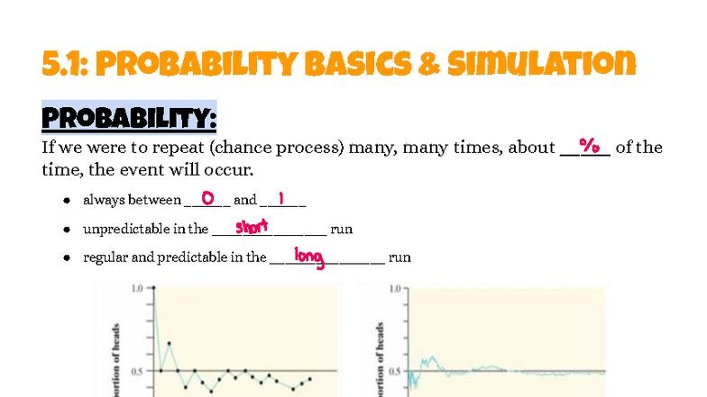 5.1 Lecture Notes: Probability Basics & Simulation Techniques - Studocu