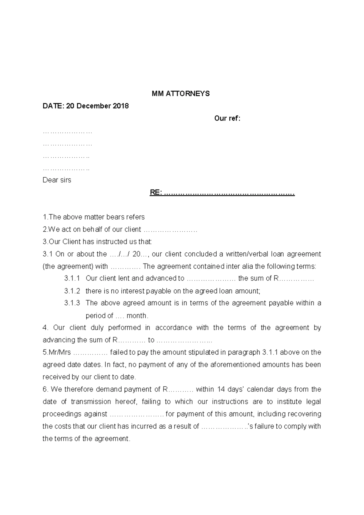 Founding Affidavit - IN THE HIGH COURT OF SOUTH AFRICA MTATA DIVISION ...