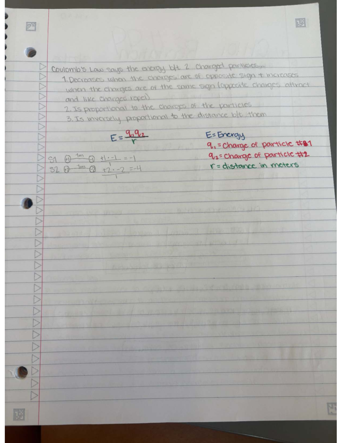 I B Law: Energy Interactions of Charged Particles (5F96E4B6) - Studocu
