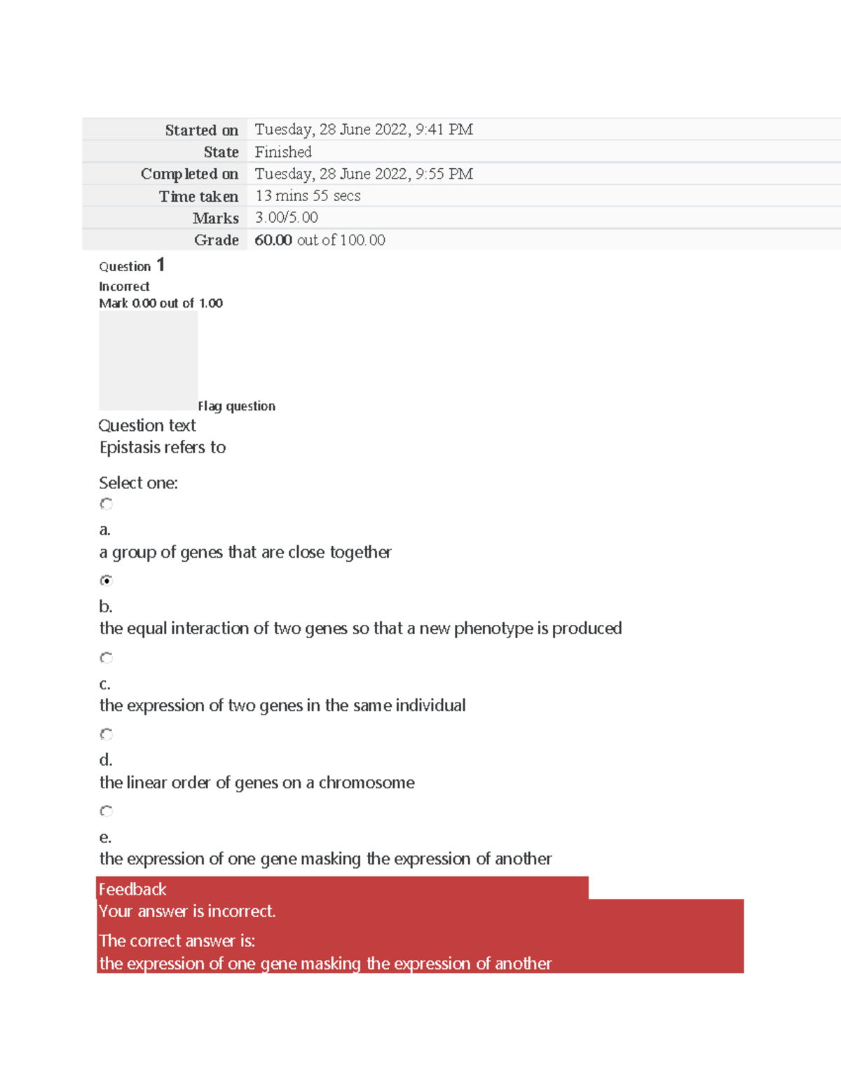 HS 4212 Genetics Quiz 1: Unit 2 Review and Answers - Studocu