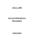 APM S25-J26 2025-2026 Syllabus & Study Guide for Advanced Performance ...