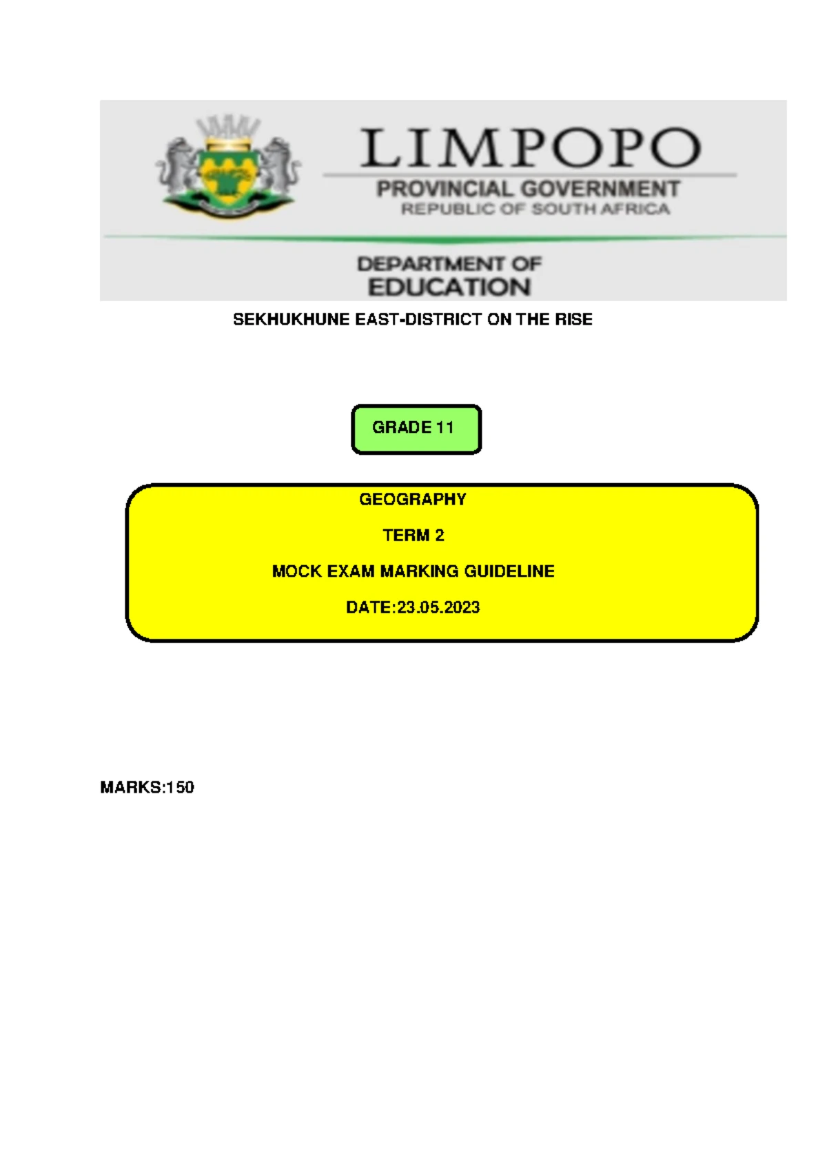 Gr8 History Term 2 Notes: The Mineral Revolution in South Africa - Studocu