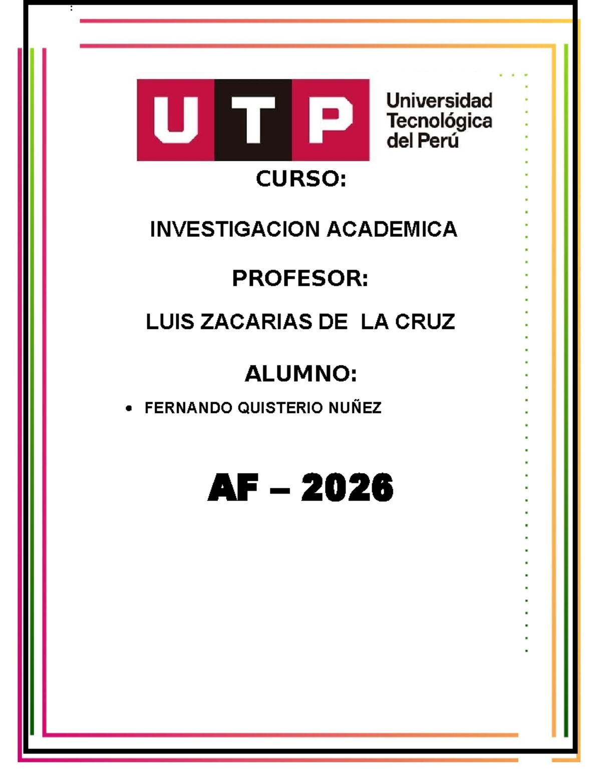 Matriz de Consistencia - SEM 3 - Investigación Académica 2026 - Studocu