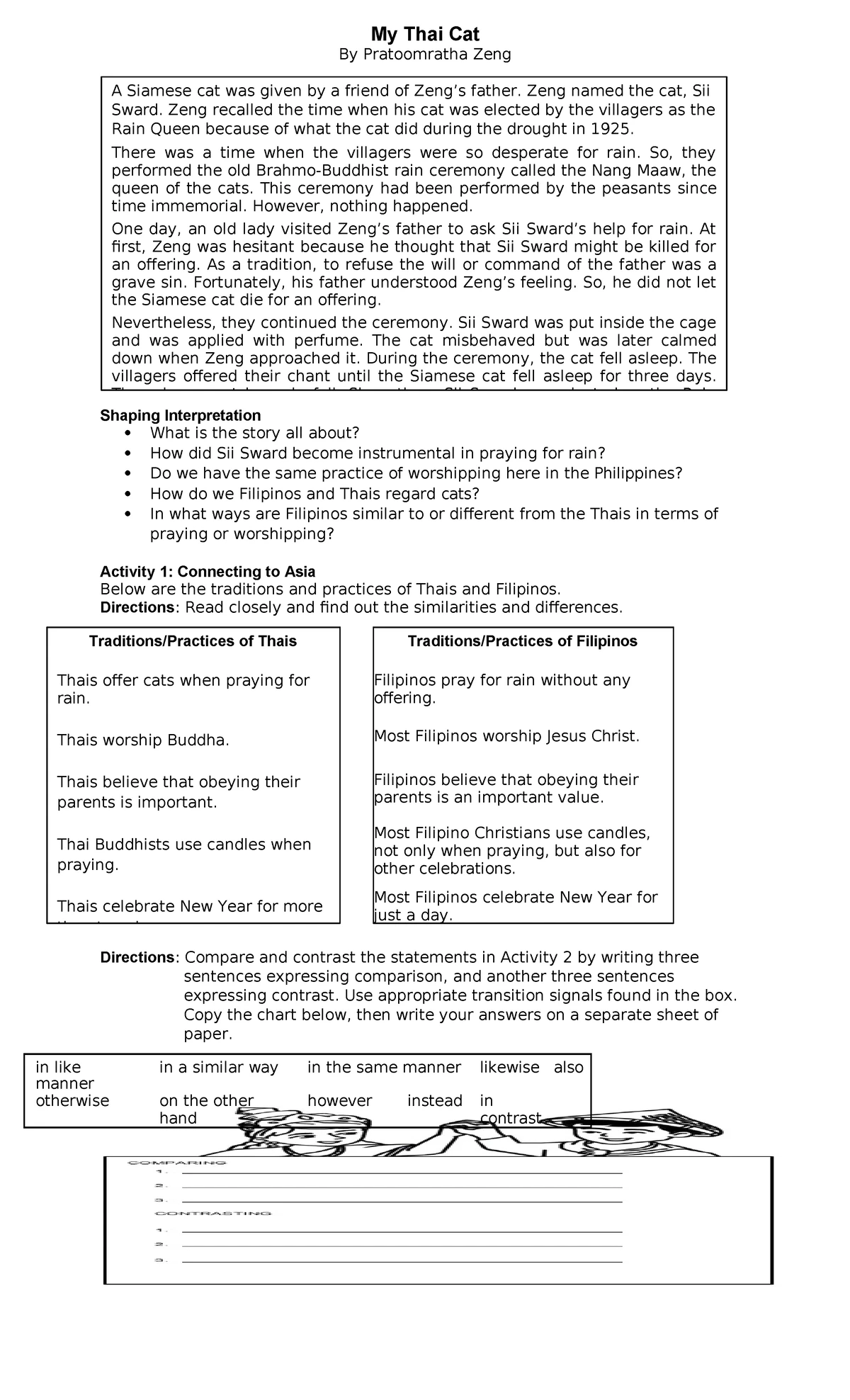 English 8 PISA Integration Q2 W1 & W2 Summative Test Instructions - Studocu