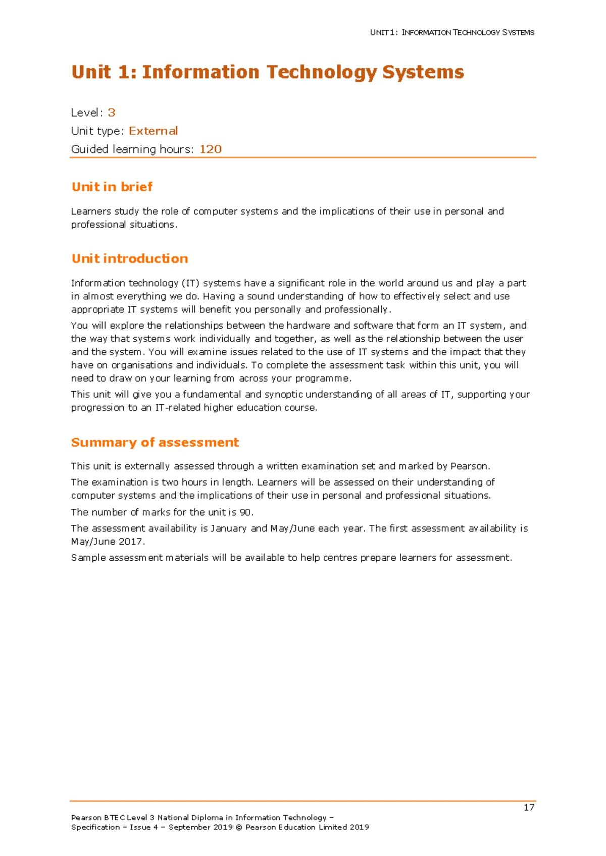 Unit 5: Data Modeling Assignment 1 - Models & Decision Making Spec - Studocu