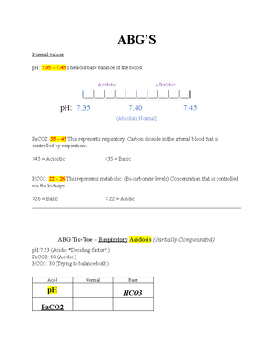 CBC - List of Normal Values, abnormal values and s/s - CBC Normal ...