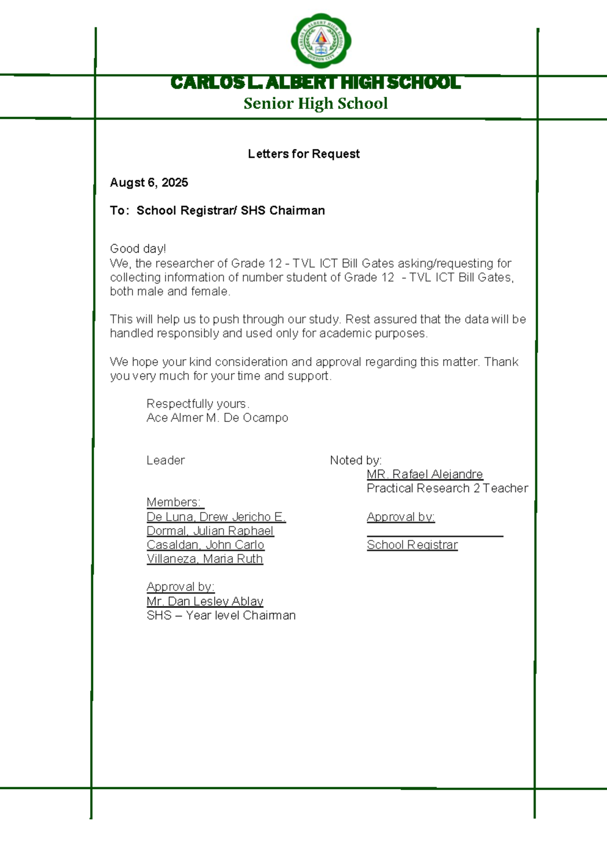 SYNCPOINT: Attendance Monitoring System for Grade 12 TVL ICT Students ...