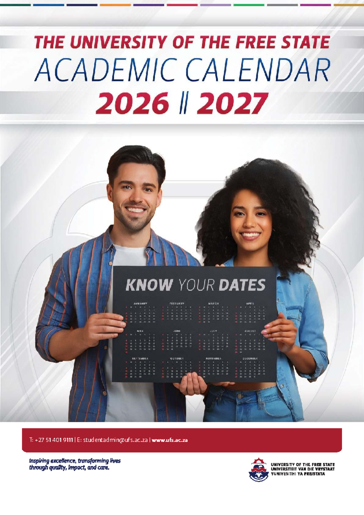 UFS Academic Calendar 2026-2027: Key Dates & Deadlines - Studocu